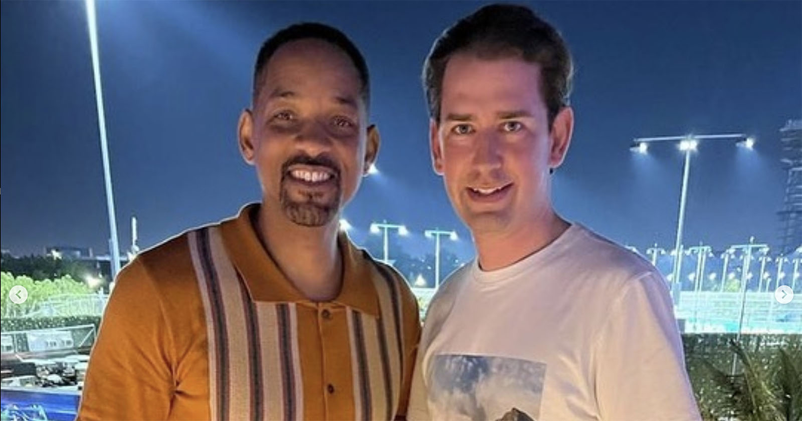 Private Einblicke: Sebastian Kurz trifft Hollywood-Star Private Einblicke: Sebastian Kurz trifft Hollywood-Star